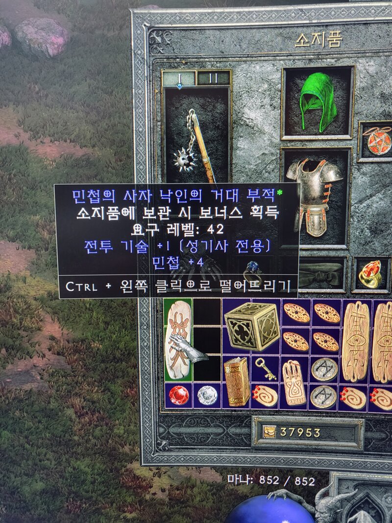 래더 처음 주워보는팔라전참 디아블로2 득템and자랑 게시판 디아블로2 인벤