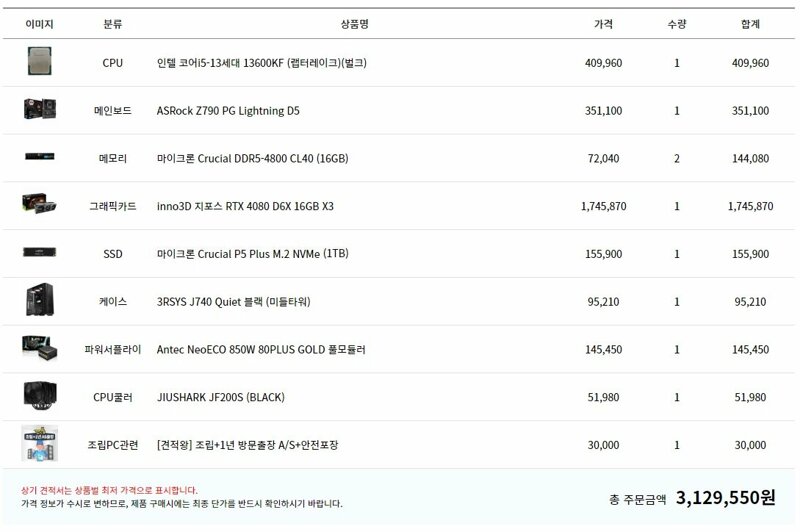 월드 오브 워크래프트 인벤 와우 컴퓨터 Pc 견적 게시판