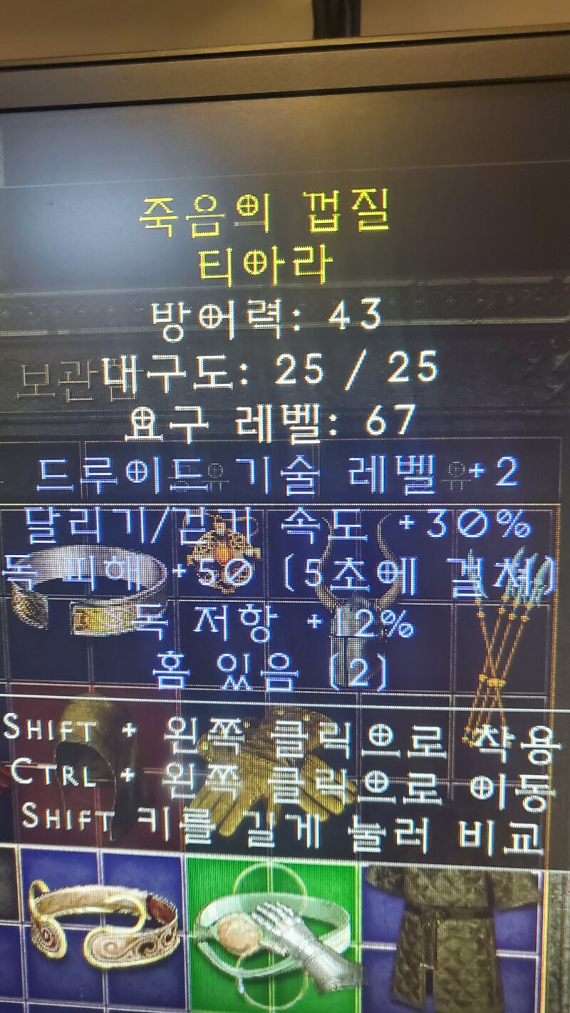 뚜껑 환인가요 디아블로2 드루이드 게시판 디아블로2 인벤