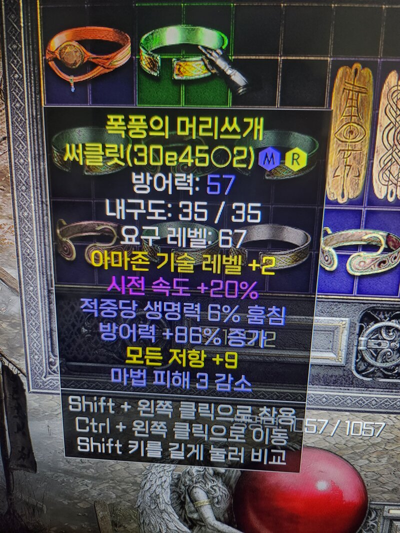 그리님 이중에 쓸만한게 있을까요 디아블로2 득템and자랑 게시판 디아블로2 인벤