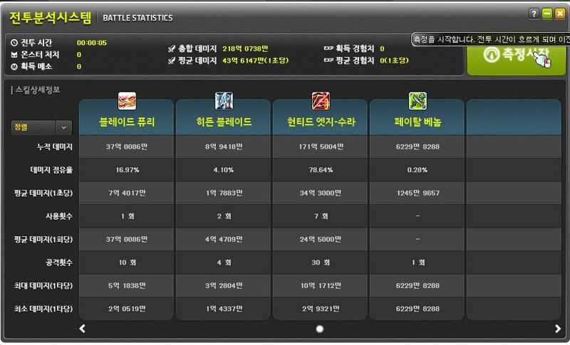 메이플스토리 인벤 테섭 히든 블레이드 타격 정리 메이플스토리 인벤 도적 직업게시판