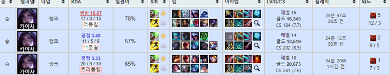 리그오브레전드 인벤 카이사는 인베이드의 신이다 Lol 봇 게시판