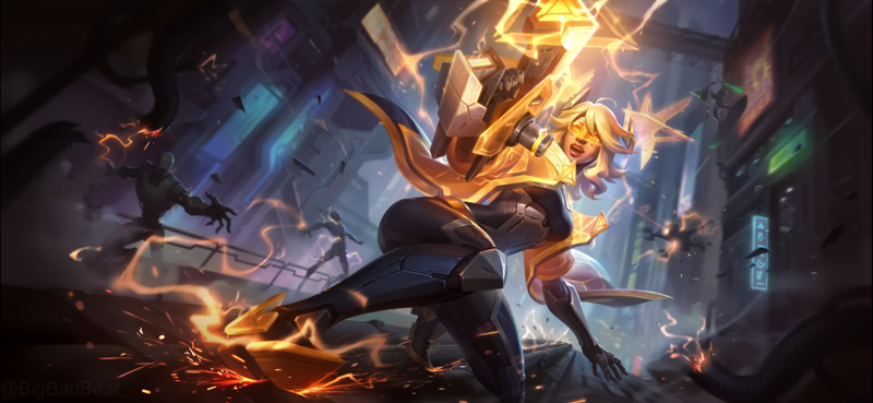 웹진 인벤 와일드리프트 그웬 전설 스킨 등 신규 스킨 일러스트 Lol 실시간 유저 정보 게시판