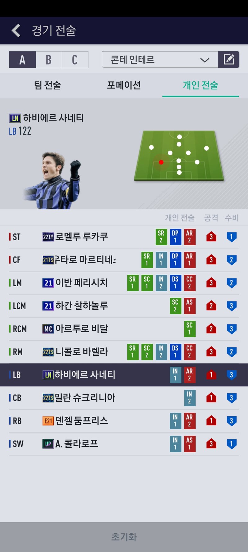 Fc 온라인 인벤 소소한 인테르 팀 전술 소개 Fc 온라인 인벤 자유게시판