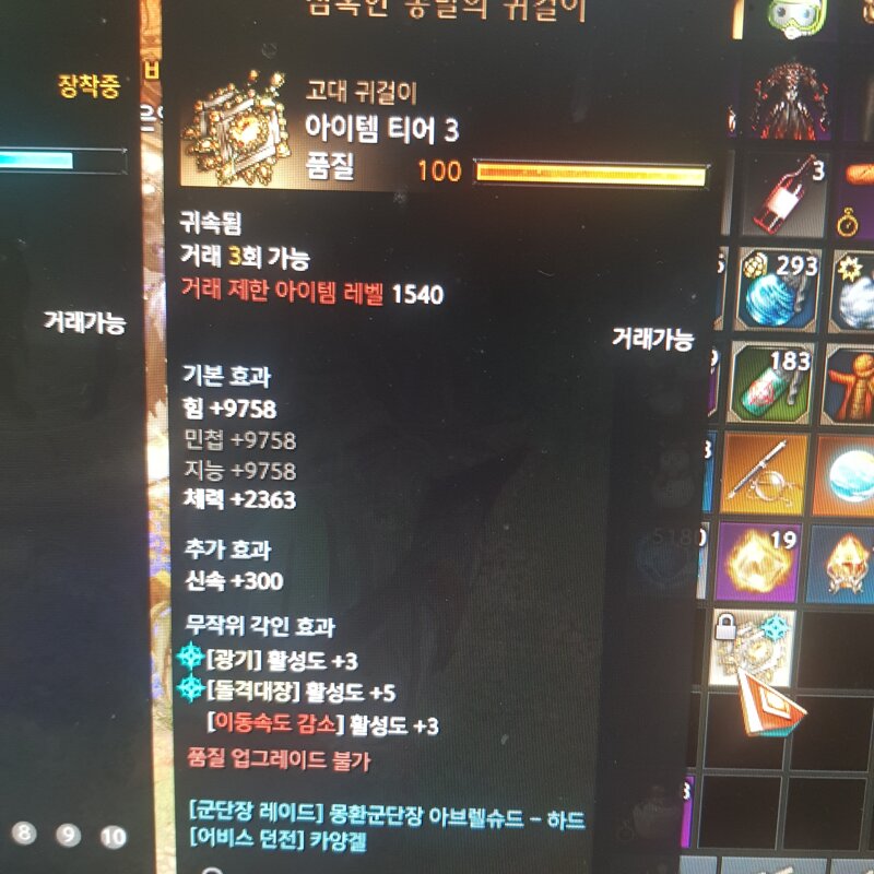로스트아크 인벤 귀걸이 얼만가요 로스트아크 인벤 버서커 게시판