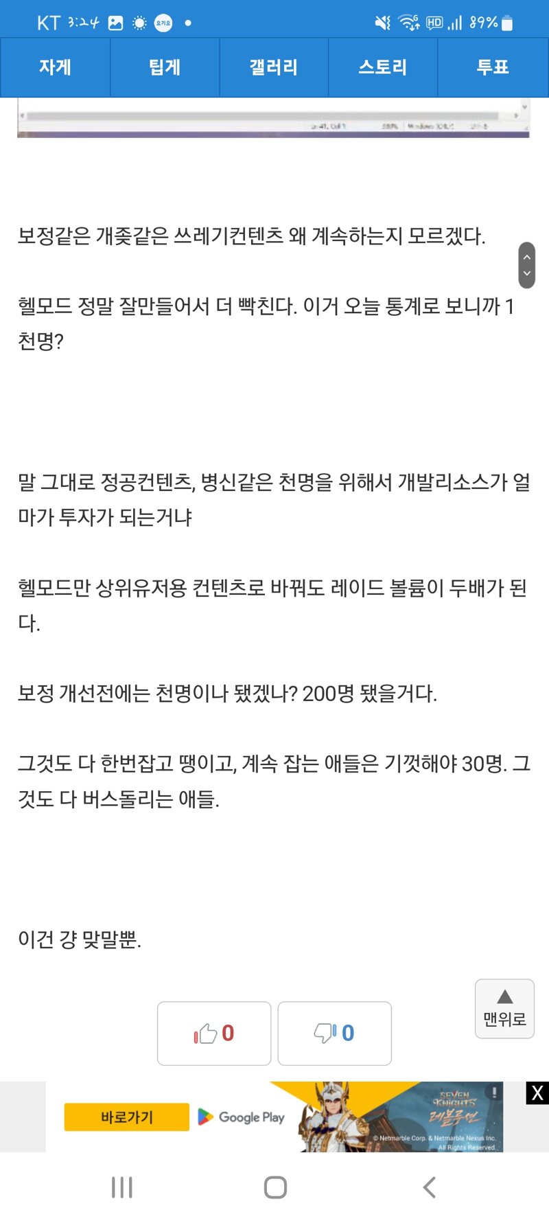 로스트아크 인벤 포피셜 헬 모드 정말 잘만들긴 했다 로스트아크 인벤 자유 게시판