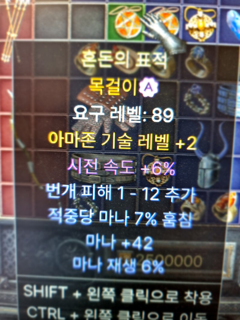 목걸이 감정 부탁 드립니다 디아블로2 득템and자랑 게시판 디아블로2 인벤