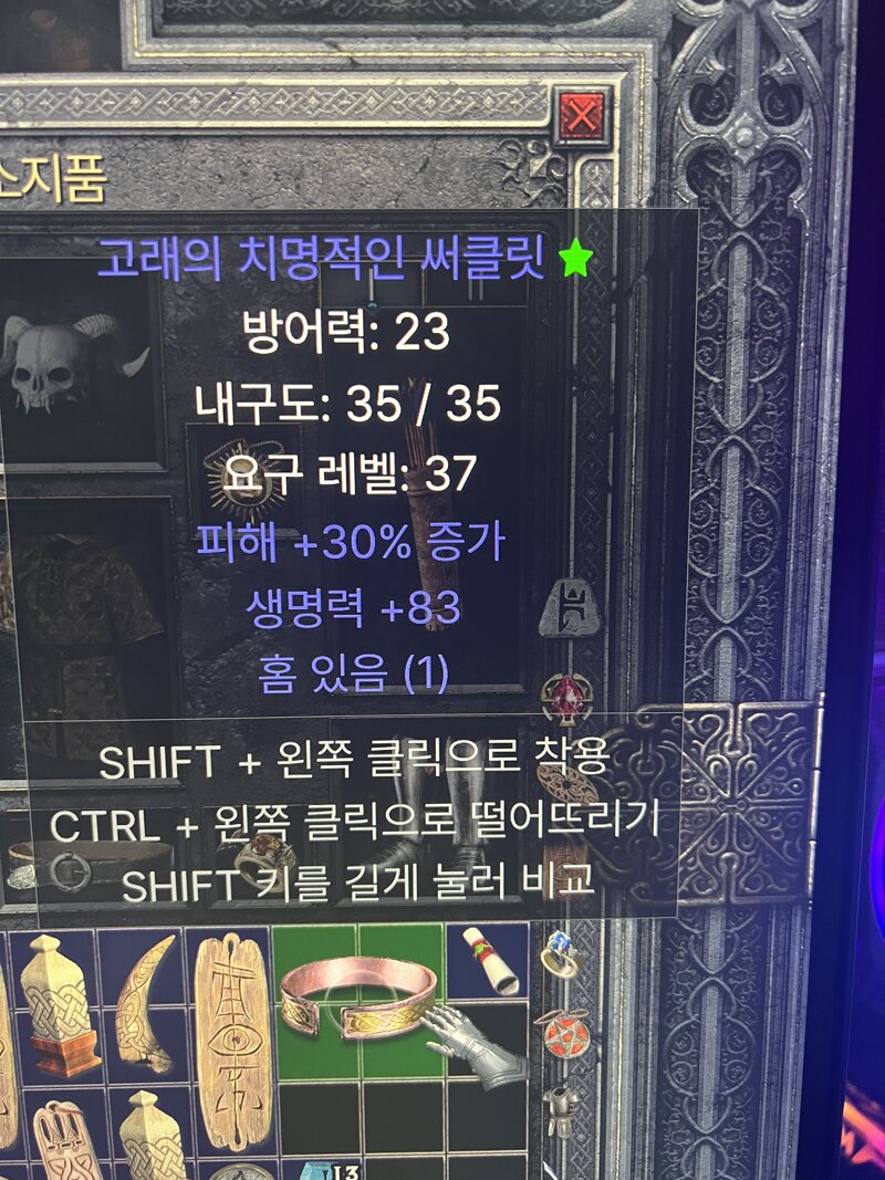 피증 피 뚜껑 시세 있나요 디아블로2 자유 게시판 디아블로2 인벤