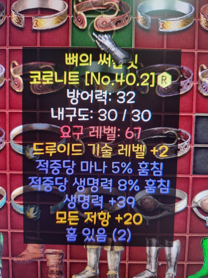 레어 뚜껑즘 봐주세요 디아블로2 득템and자랑 게시판 디아블로2 인벤