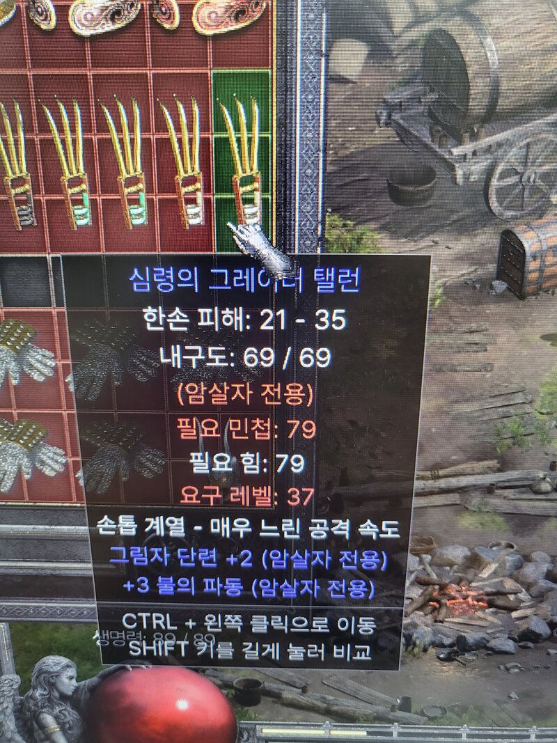 그라언니 고르고 고른건데 함 봐줘욤 디아블로2 득템and자랑 게시판 디아블로2 인벤