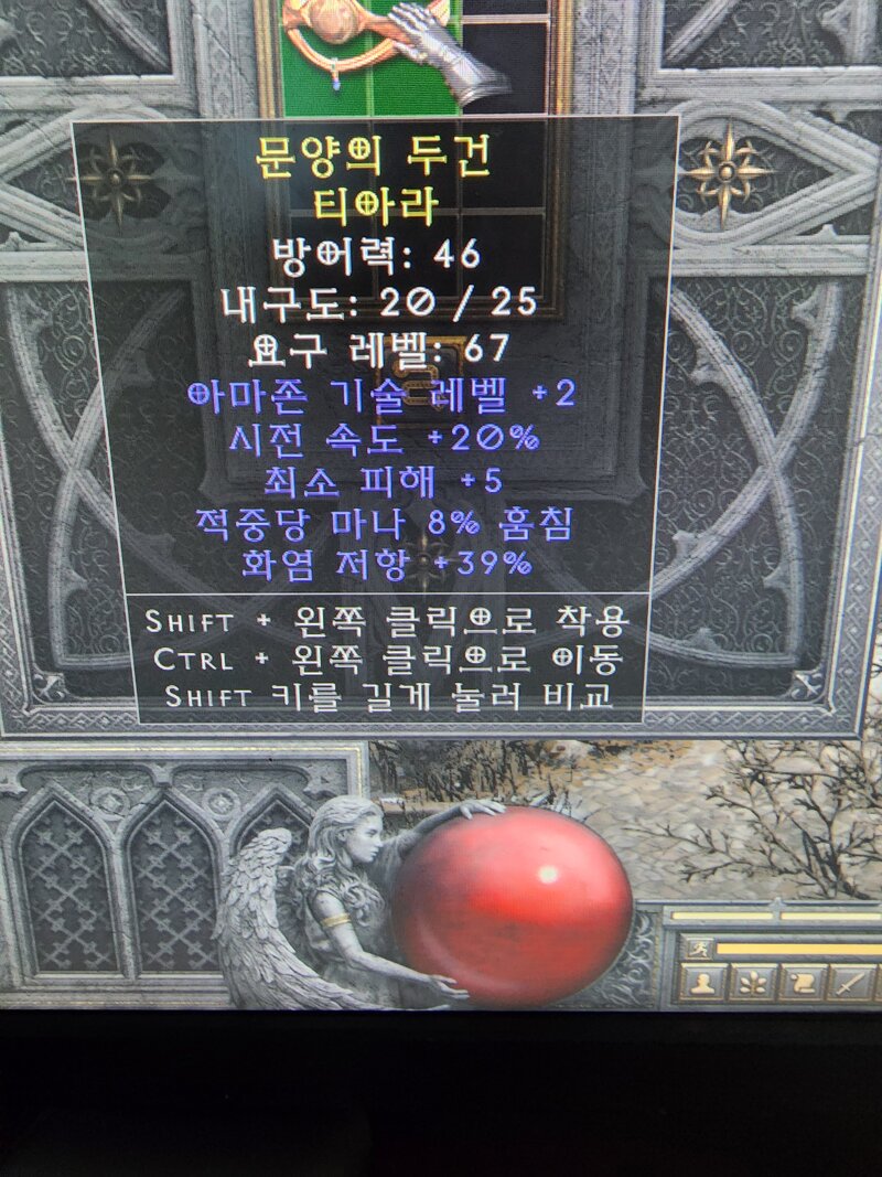 아마존 머리 평가좀 디아블로2 득템and자랑 게시판 디아블로2 인벤