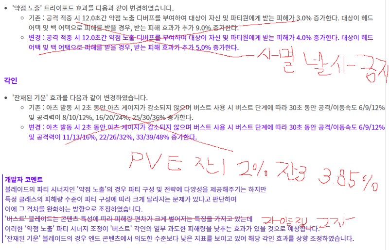 로스트아크 인벤 테스트서버 공지 못보신분 로스트아크 인벤 블레이드 게시판