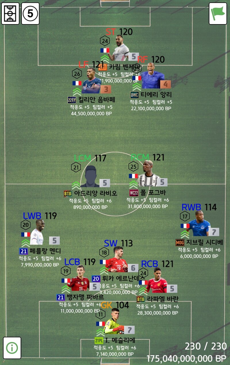Fc 온라인 인벤 유벤투스 Vs 프랑스 골라주세요 Fc 온라인 인벤 팀전술 평가 상담 게시판