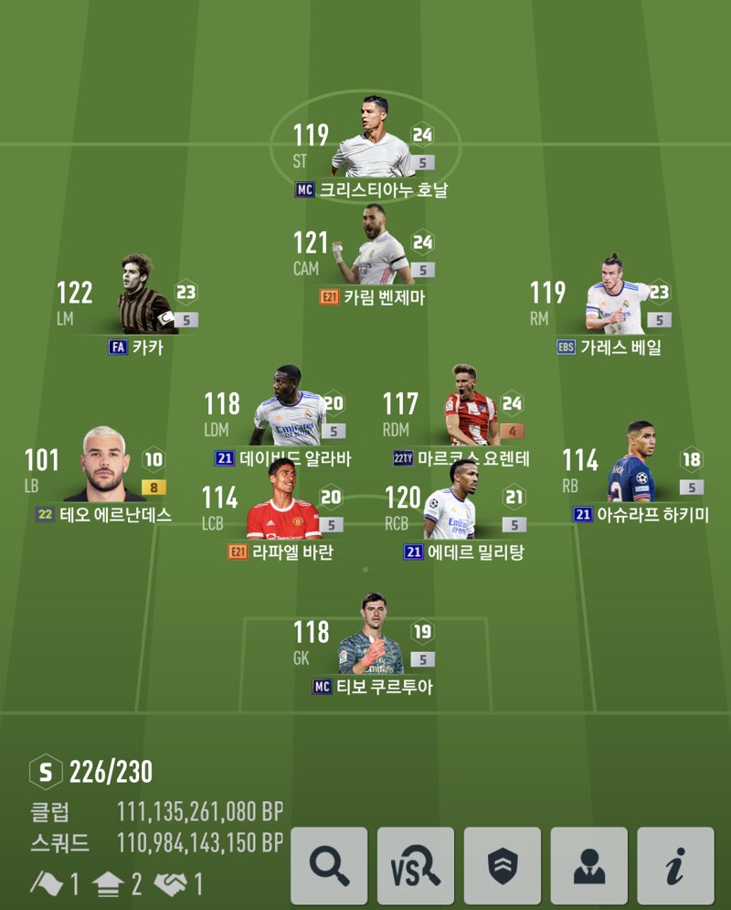 Fc 온라인 인벤 1100억 레알 보강할 부분 좀 체크해주실 고수님들 Fc 온라인 인벤 팀전술 평가 상담 게시판