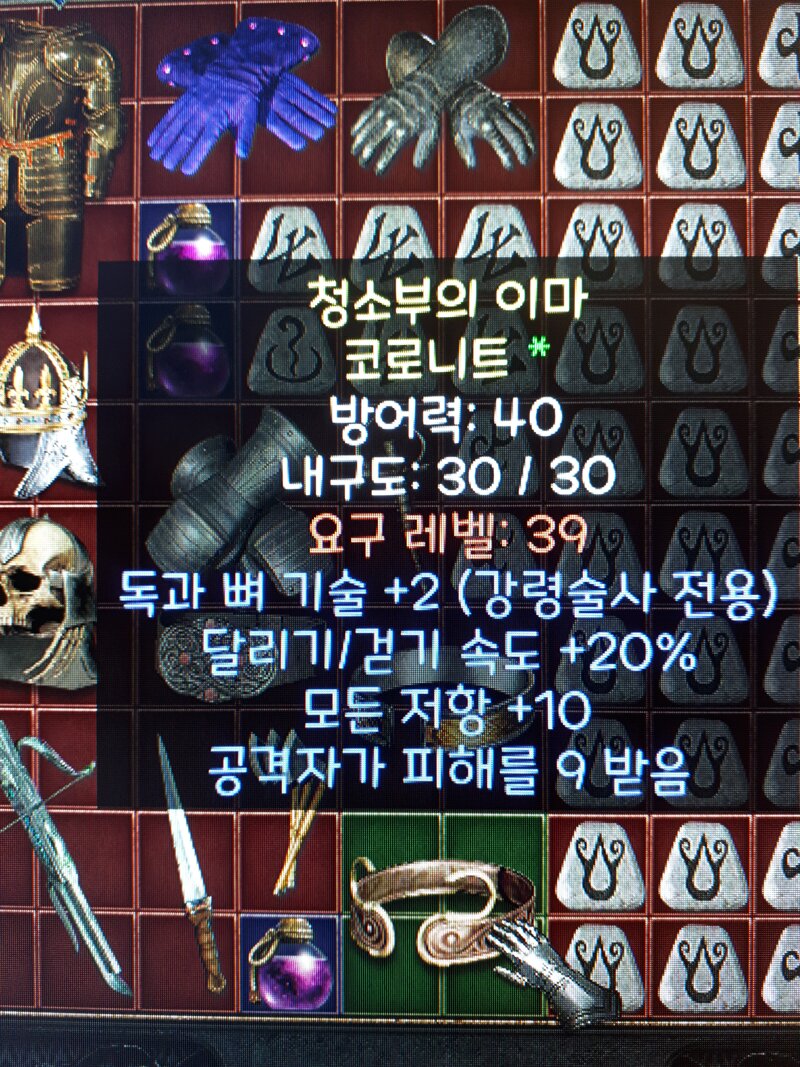 코로니트 디아블로2 득템and자랑 게시판 디아블로2 인벤