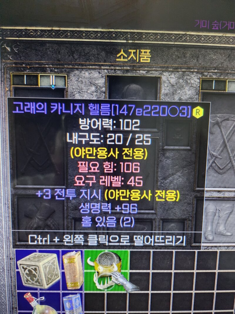 바바뚜껑 득템인가요 디아블로2 득템and자랑 게시판 디아블로2 인벤