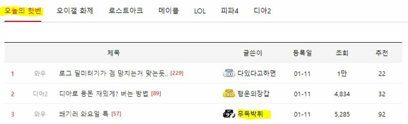 야 자게이 핫벤 탔다 디아블로3 인벤 자유게시판 디아블로3 인벤