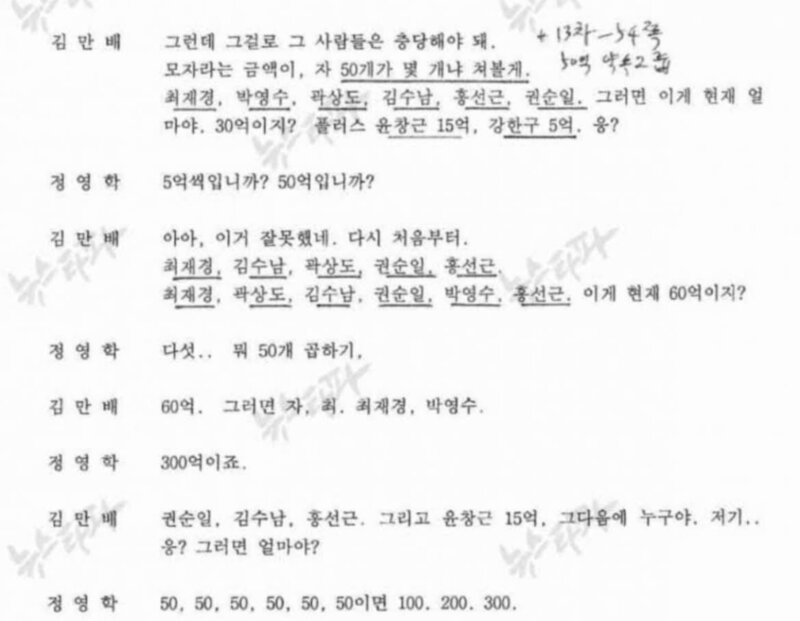 뉴스타파 정영학 녹취록 전문 공개 오픈이슈갤러리 인벤