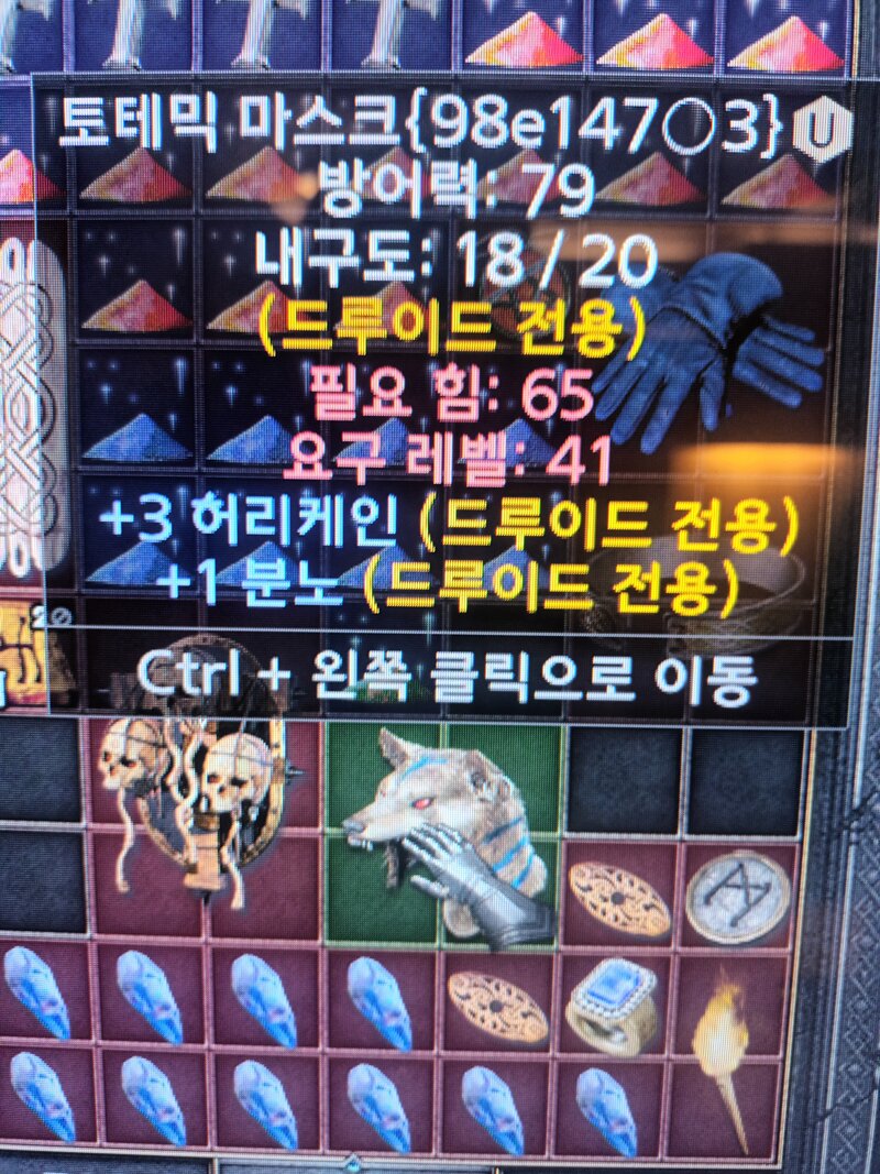 환인가요 좀봐주세요~~~ 디아블로2 득템and자랑 게시판 디아블로2 인벤