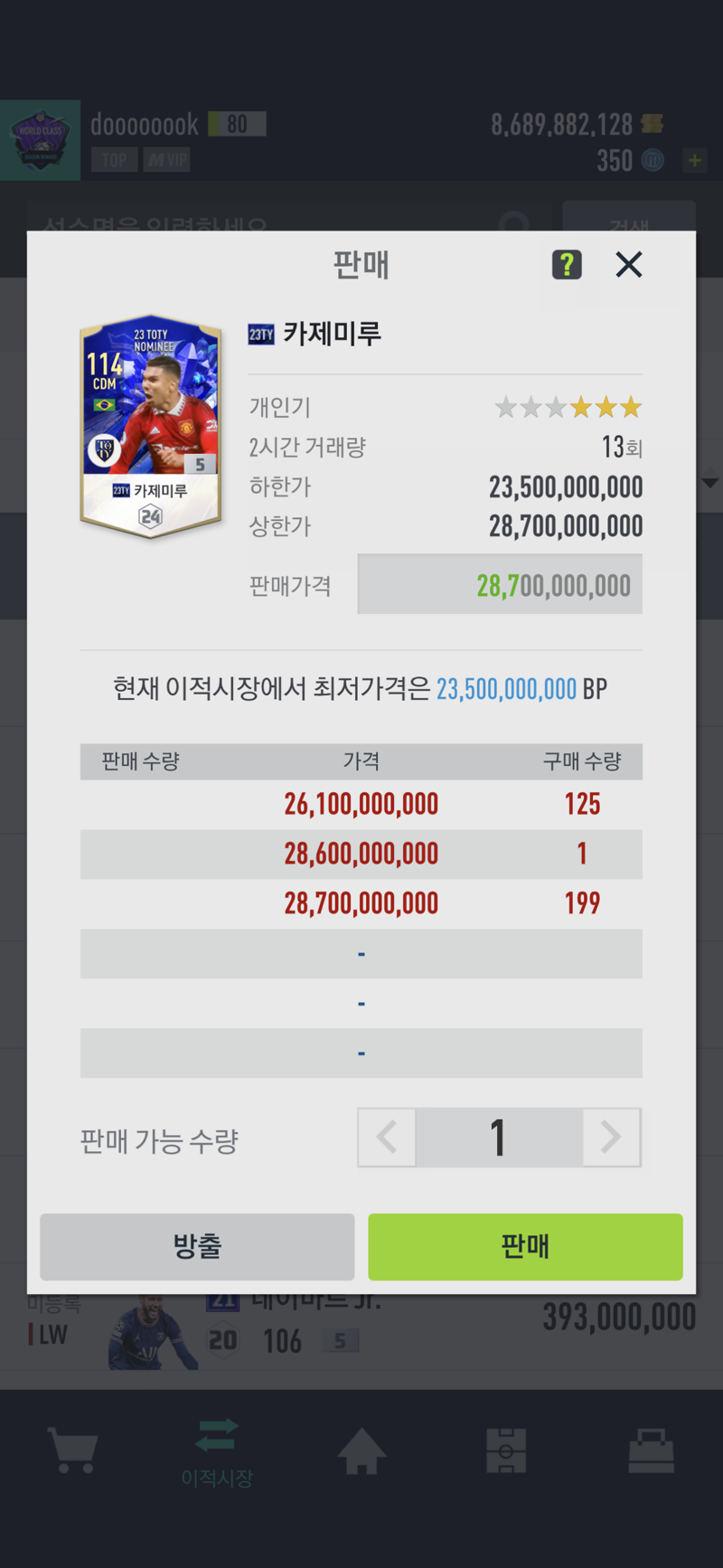 피파 온라인4 인벤 23노미니 5카 카제미루 언제팔아야하나요 피파 온라인4 인벤 득템강화 자랑 게시판