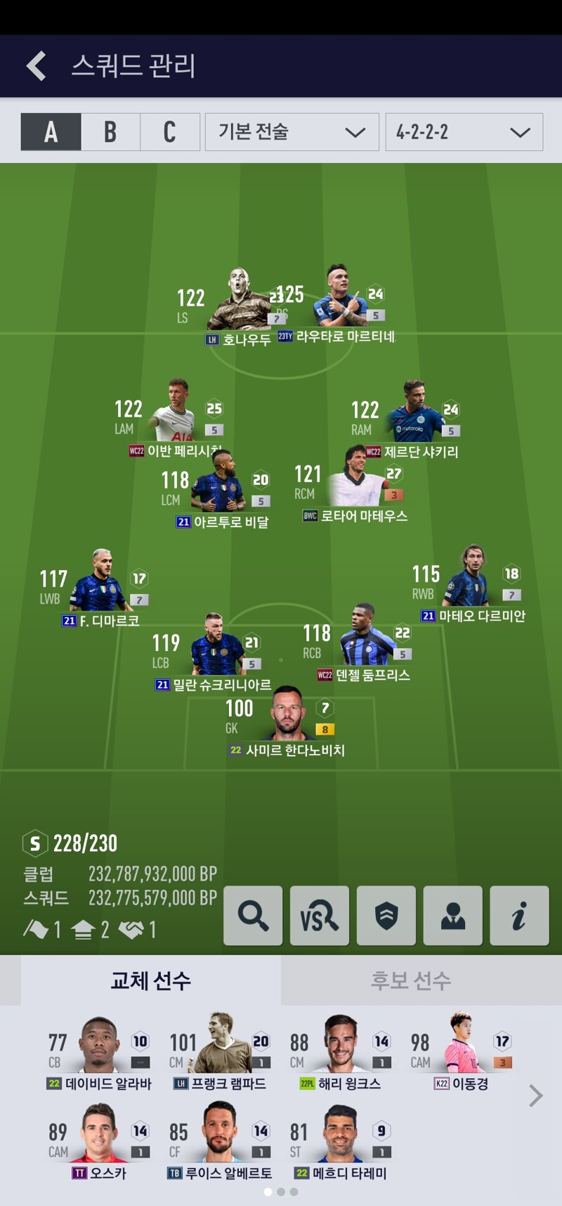Fc 온라인 인벤 인테르 팀 좀 봐주세요 Fc 온라인 인벤 팀전술 평가 상담 게시판