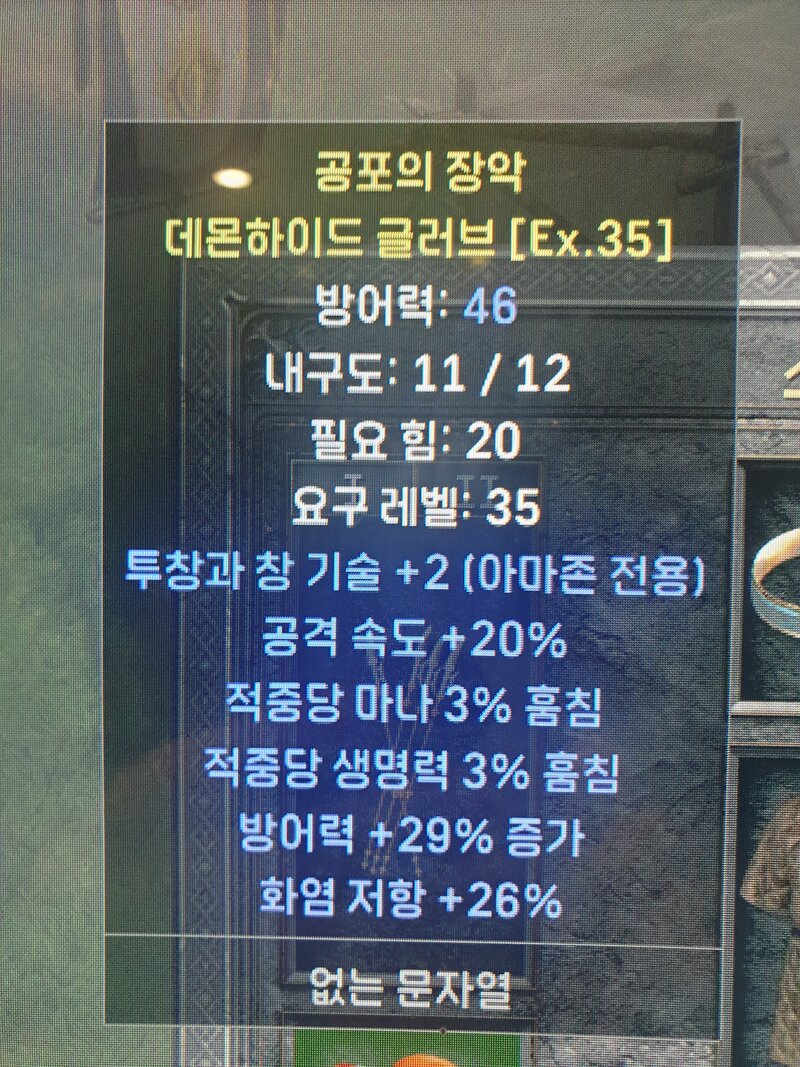 장갑 얼마쯤 할까요 디아블로2 득템and자랑 게시판 디아블로2 인벤