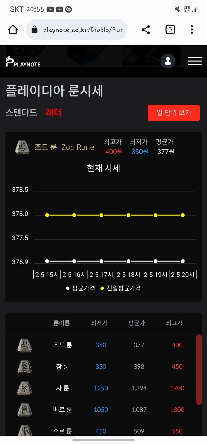 룬 시세 디아블로2 자유 게시판 디아블로2 인벤