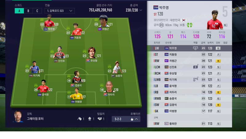 Fc 온라인 인벤 한국 전술 공유드립니다 Fc 온라인 인벤 감독모드 게시판