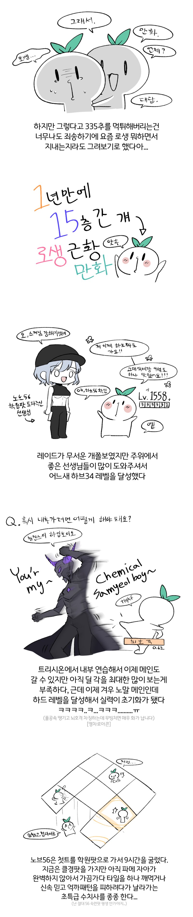 로스트아크 인벤 만화 로생 1년만에 15층 간 이야기 걔 근황 만화 로스트아크 인벤 자유 게시판
