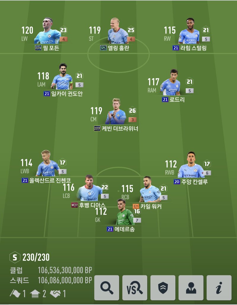 Fc 온라인 인벤 멘시티 1000억 스쿼드 평가 및 팀개인 전술 평가 부탁드려요 Fc 온라인 인벤 질문과 답변 게시판