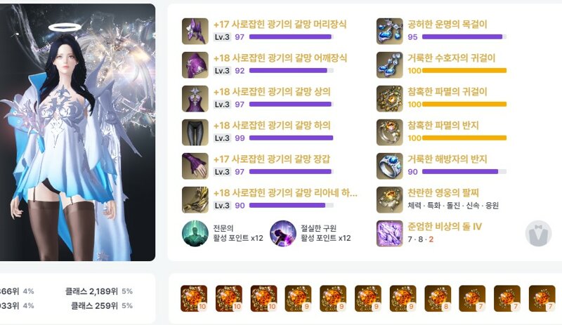 로스트아크 인벤 야호 극특 보석 맞췄다 로스트아크 인벤 바드 게시판