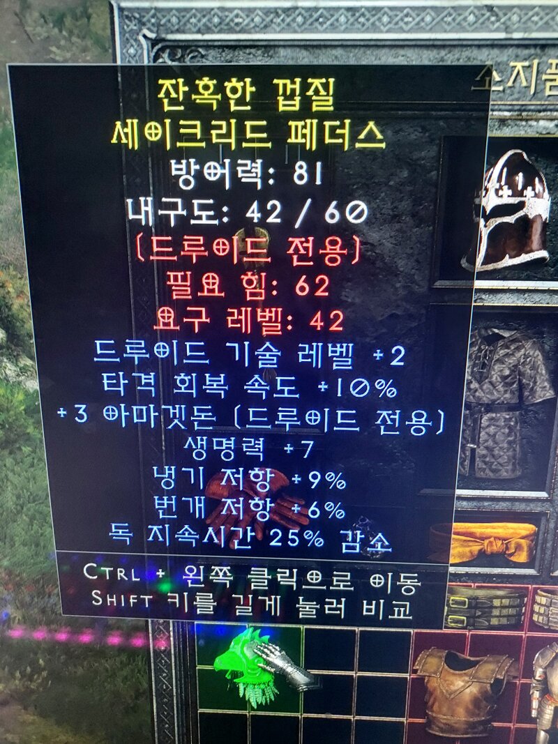 2드루 3아마겟돈 레어 뚜껑 쓰이나용 디아블로2 자유 게시판 디아블로2 인벤