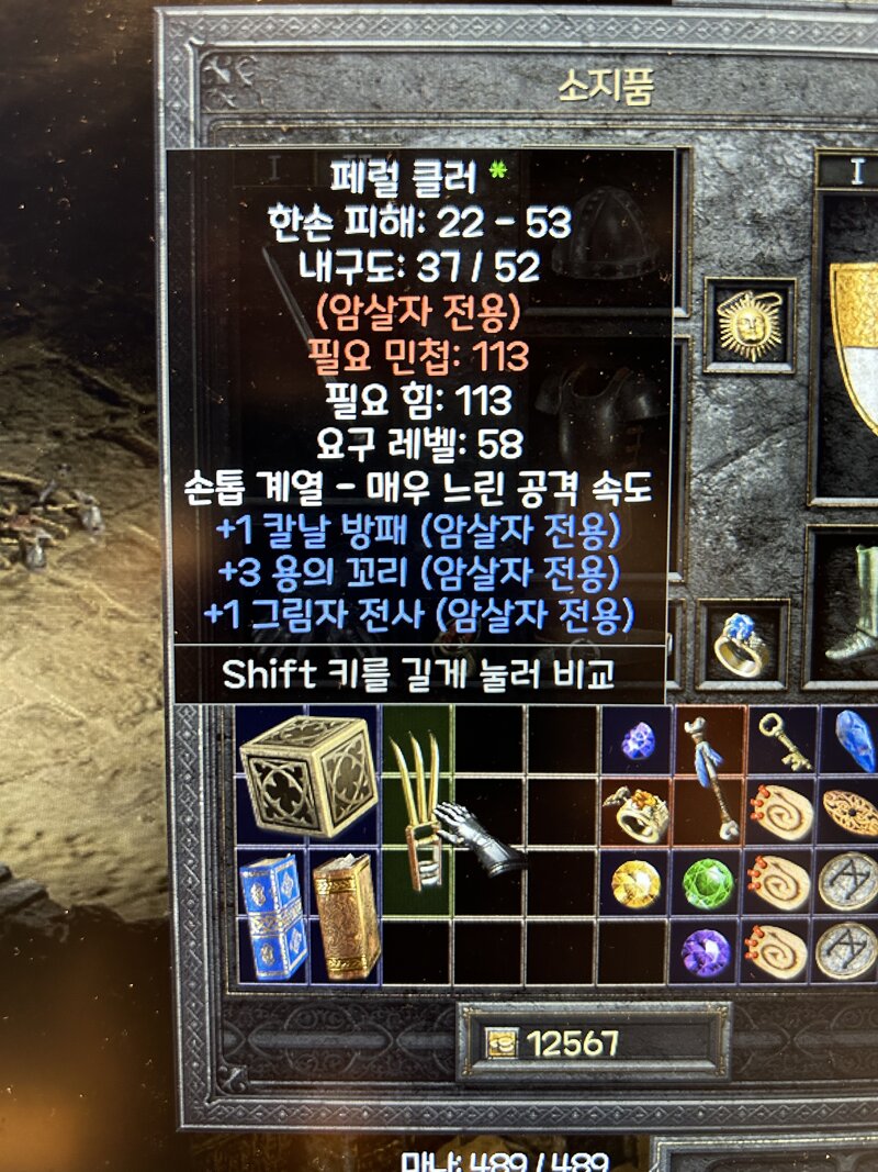 패럴클러 모자이크 재료로 시세 있을까요 디아블로2 득템and자랑 게시판 디아블로2 인벤
