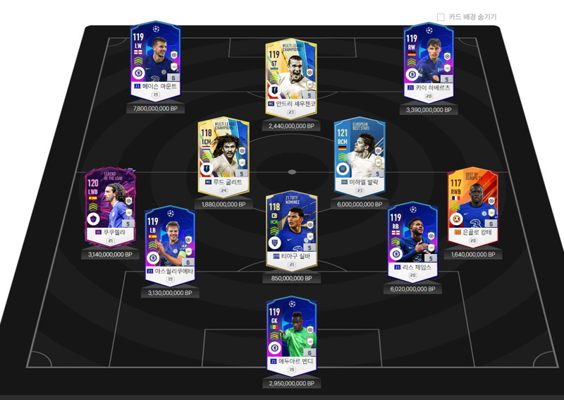 Fc 온라인 인벤 첼시 톱 질문좀 드립니다 Fc 온라인 인벤 감독모드 게시판