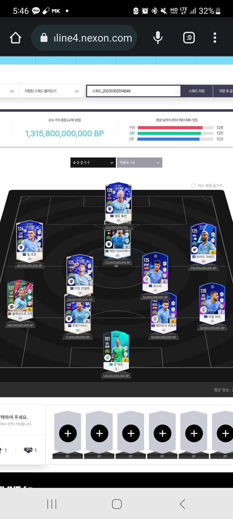Fc 온라인 인벤 맨시티 훈수 부탁드립니다 Fc 온라인 인벤 팀전술 평가 상담 게시판