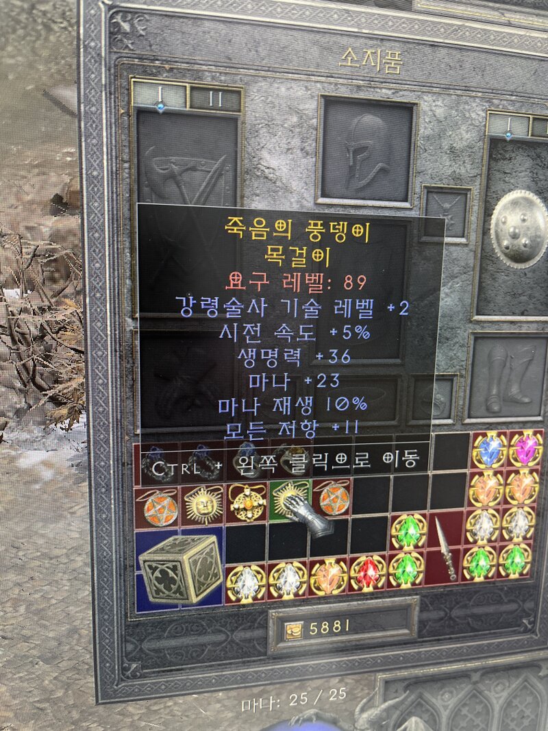 목걸이 중 시세있는게 있을까요 디아블로2 득템and자랑 게시판 디아블로2 인벤