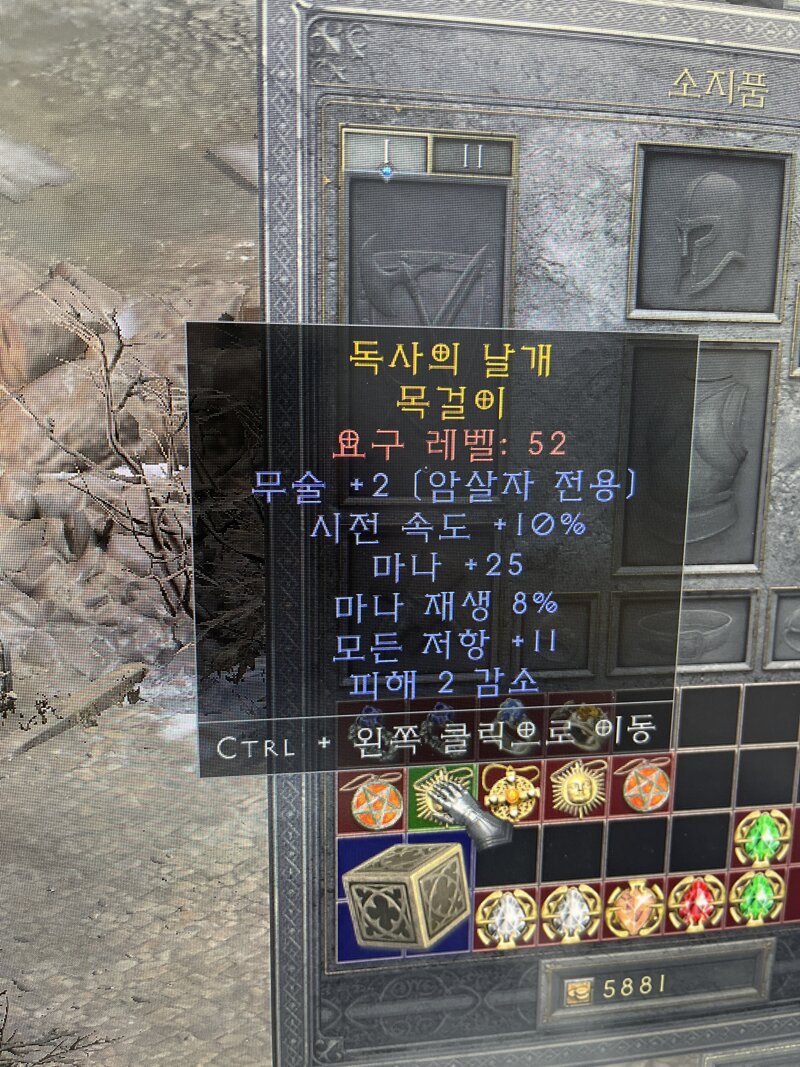 목걸이 중 시세있는게 있을까요 디아블로2 득템and자랑 게시판 디아블로2 인벤