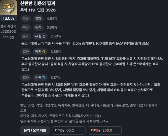 로스트아크 인벤 스카 팔찌 졸업 로스트아크 인벤 스카우터 게시판