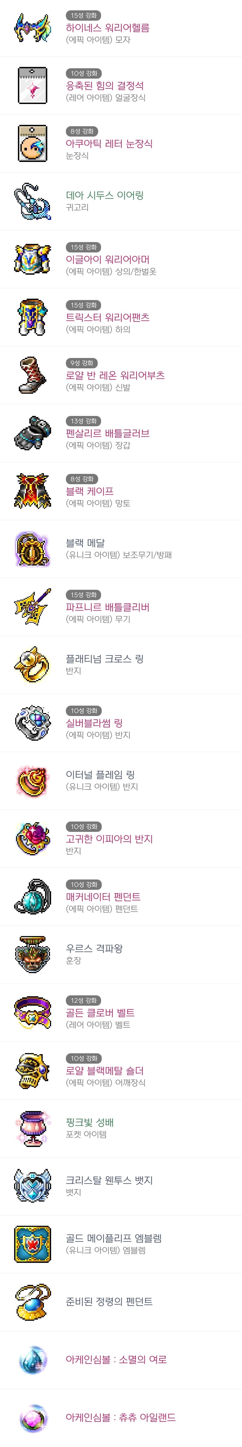 메이플스토리 인벤 리린이 3카룻 잡고싶어요 뭐부터 해야할까요 메이플스토리 인벤 리부트 게시판