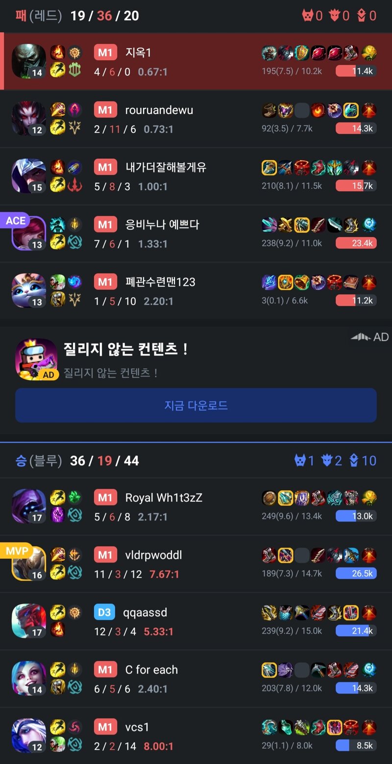 리그오브레전드 인벤 첫판부터 어메이징하네 Lol 탑 게시판