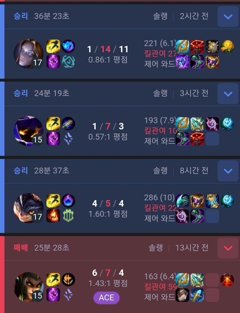 리그오브레전드 인벤 미드 영향력이 좃도 없네 Lol 미드 게시판