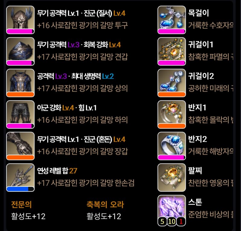 로스트아크 인벤 영웅 엘릭서 그만해야하는디 로스트아크 인벤 홀리나이트 게시판