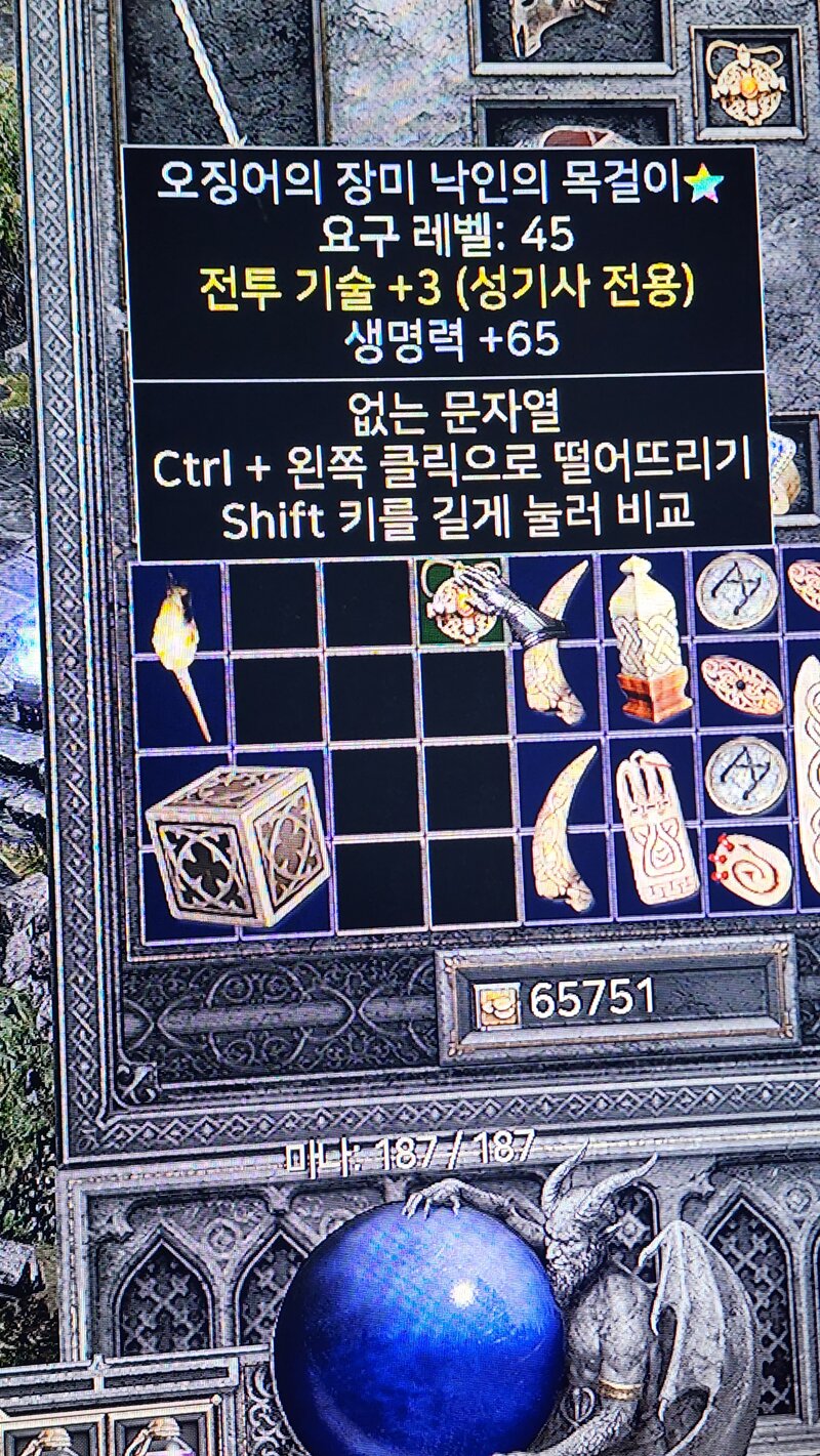 목걸이 질문요 디아블로2 자유 게시판 디아블로2 인벤