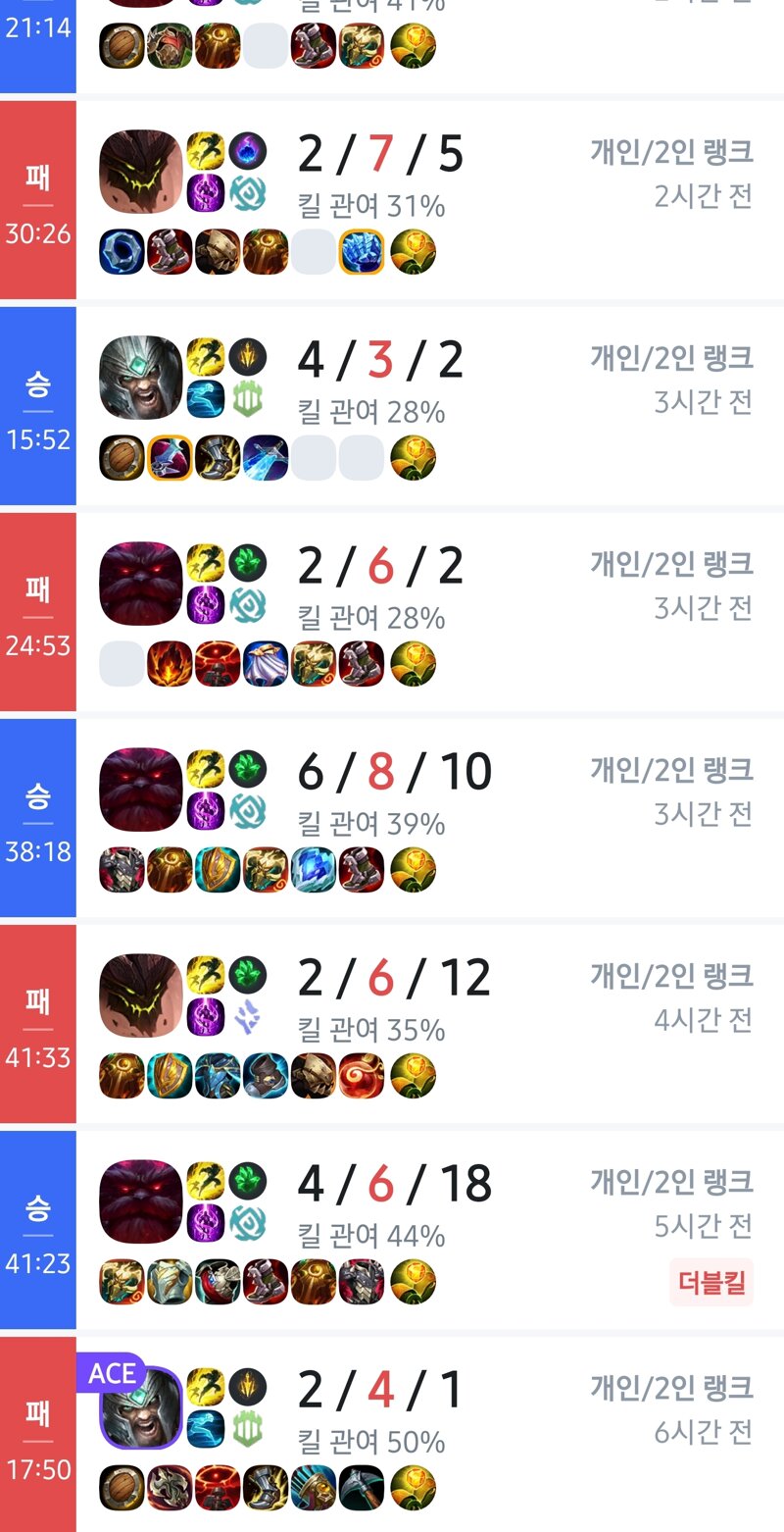 리그오브레전드 인벤 아 정신병 걸릴거같아 Lol 탑 게시판