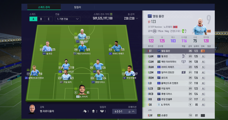 Fc 온라인 인벤 5000억 멘시티 조언좀 부탁 드립니다 Fc 온라인 인벤 팀전술 평가 상담 게시판
