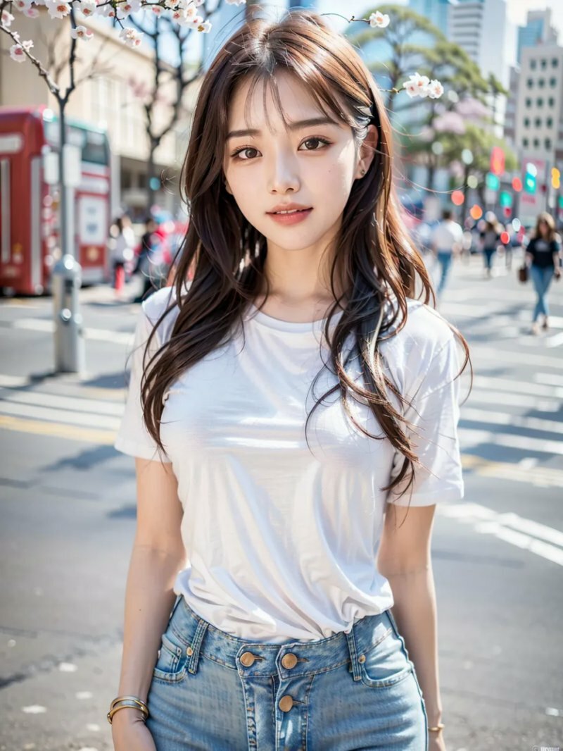 웹진 인벤 Ai야 벚꽃 데이트하는 여친 그려줘 오픈이슈갤러리