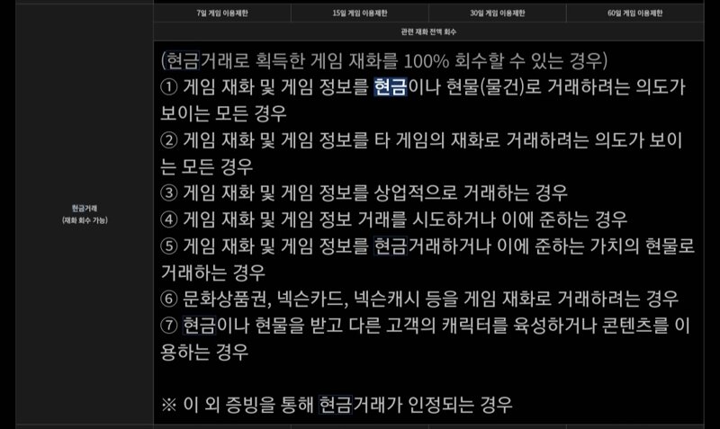 메이플스토리 인벤 현거래 관련 운영정책 메이플스토리 인벤 리부트 게시판