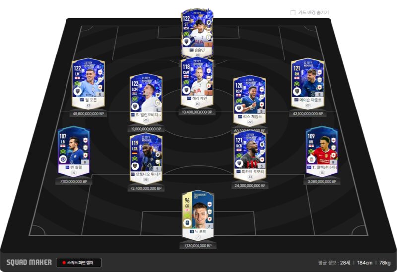 Fc 온라인 인벤 토티 단일 토티 잉글 팀 투표 부탁드립니다 Fc 온라인 인벤 팀전술 평가 상담 게시판