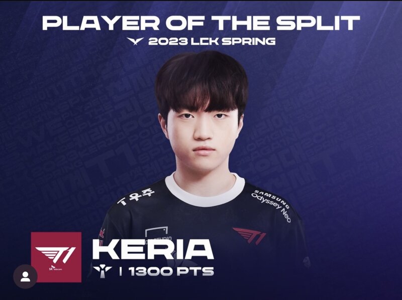 리그오브레전드 인벤 2023 Lck 스프링 어워드 올프로 공개 Lol 실시간 유저 정보 게시판