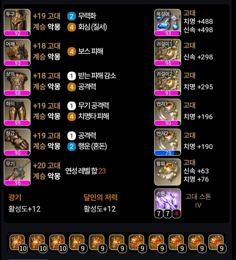 로스트아크 인벤 상하탑 가는 광기 있슴 로스트아크 인벤 버서커 게시판